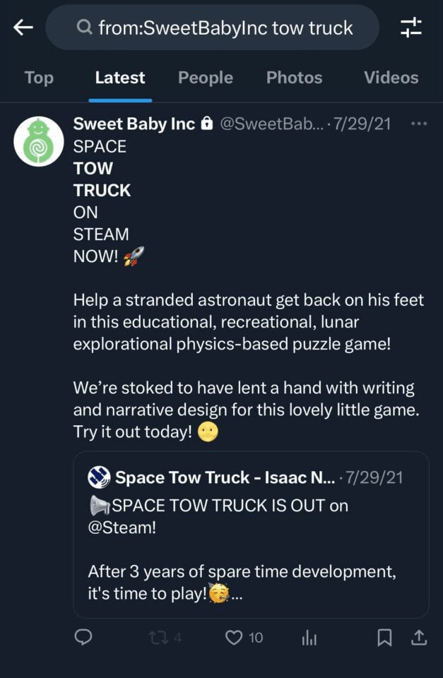 SPACE TOW TRUCK – ISAAC NEWTON’s Favorite Puzzle Game – DEIDetected